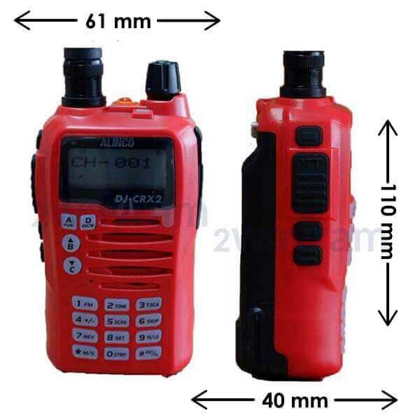 วิทยุสื่อสาร ALINCO รุ่น DJ-CRX2 - ความถี่ประชาชน 245.000-245.9875 MHz.