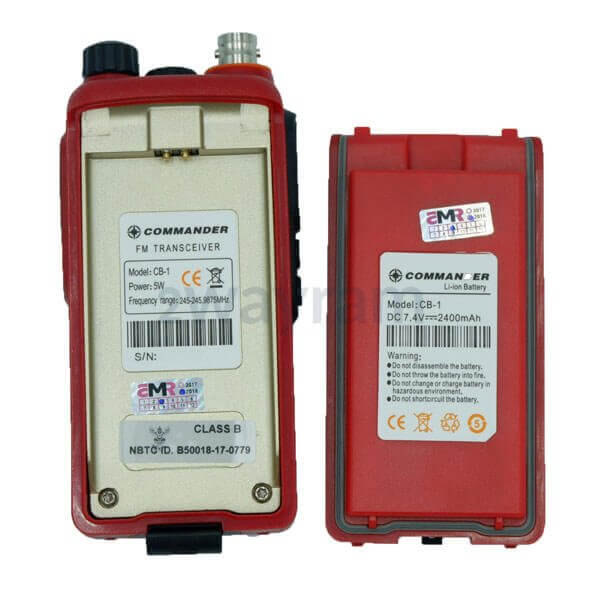 วิทยุสื่อสาร COMMANDER รุ่น CB-1 ของแท้ คุณภาพดี ทนทาน รับประกัน1ปี