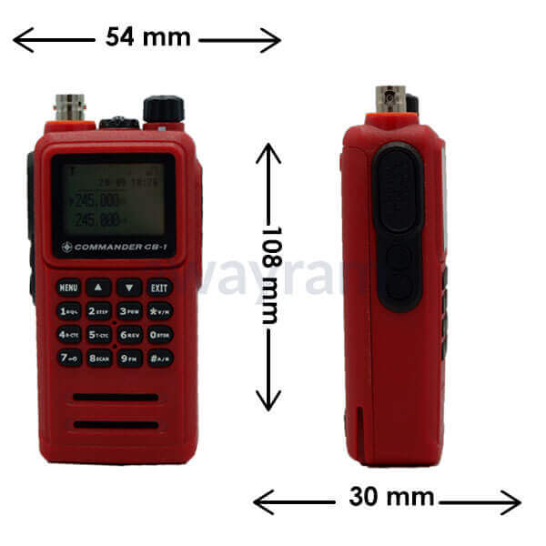 วิทยุสื่อสาร COMMANDER รุ่น CB-1 ของแท้ คุณภาพดี ทนทาน รับประกัน1ปี