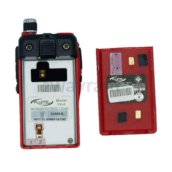วิทยุสื่อสาร FUJITEL รุ่น FB-6N ของแท้ คุณภาพดี ทนทาน รับประกัน1ปี