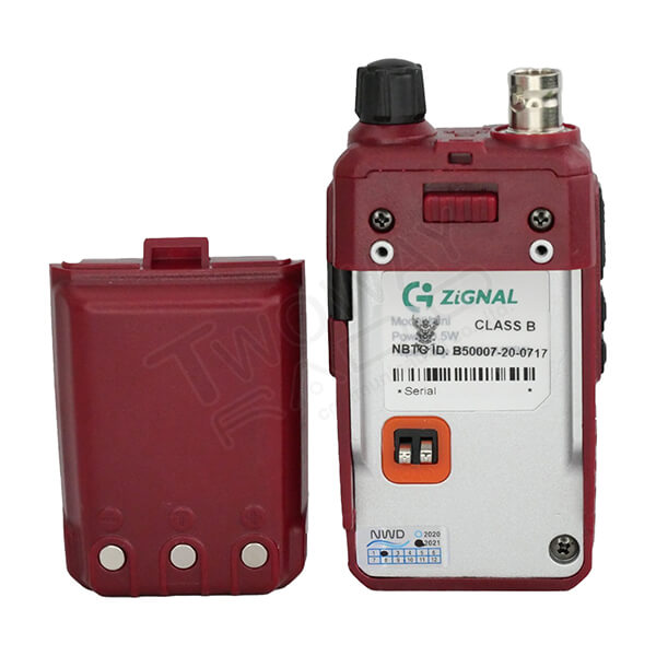 วิทยุสื่อสาร Zignal รุ่น Mini เครื่องแดง CB ของแท้ คุณภาพดี ทนทาน รับประกัน 1 ปี