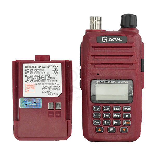 วิทยุสื่อสาร Zignal รุ่น Mini เครื่องแดง CB ของแท้ คุณภาพดี ทนทาน รับประกัน 1 ปี