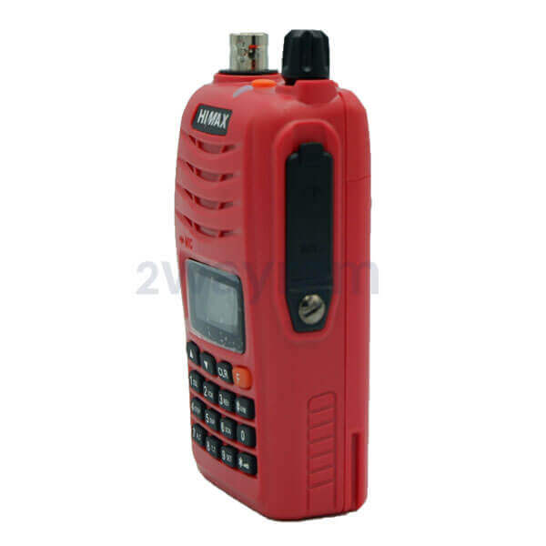 วิทยุสื่อสาร HIMAX X-5 เครื่องแดง ตัวเครื่องน้ำหนักเบา