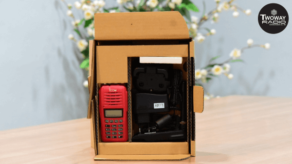 ICOM IC-50FX PLUS วิทยุสื่อสาร มาตรฐาน 8 รายการ ภาพถ่ายสินค้าจริง