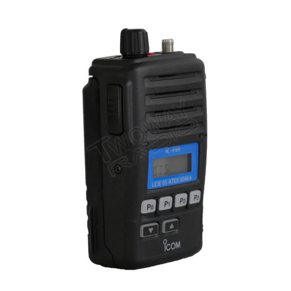 วิทยุสื่อสาร ICOM IC-F61 เครื่องดำ ความถี่ UHF 400.0000-470.0000 MHz.