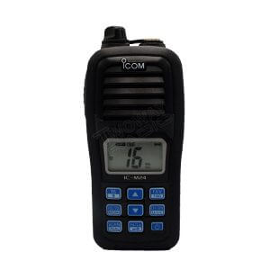 วิทยุสื่อสาร ICOM IC-M24 สีดำ ความถี่นักเดินเรือ VHF ย่าน 156-162 MHz.