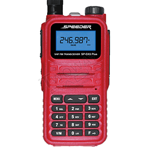 วิทยุสื่อสาร SPEEDER SP-DX5 Plus ของแท้ คุณภาพดี ทนทาน รับประกัน1ปี