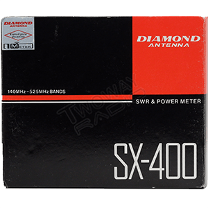 Meter SWR DIAMOND SX-400: วัด SWR 140-525Mhz, กำลังส่งสูงสุด 200วัตต์