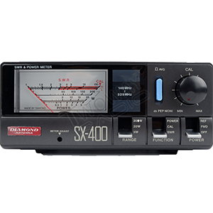 Meter SWR DIAMOND SX-400: วัด SWR 140-525Mhz, กำลังส่งสูงสุด 200วัตต์