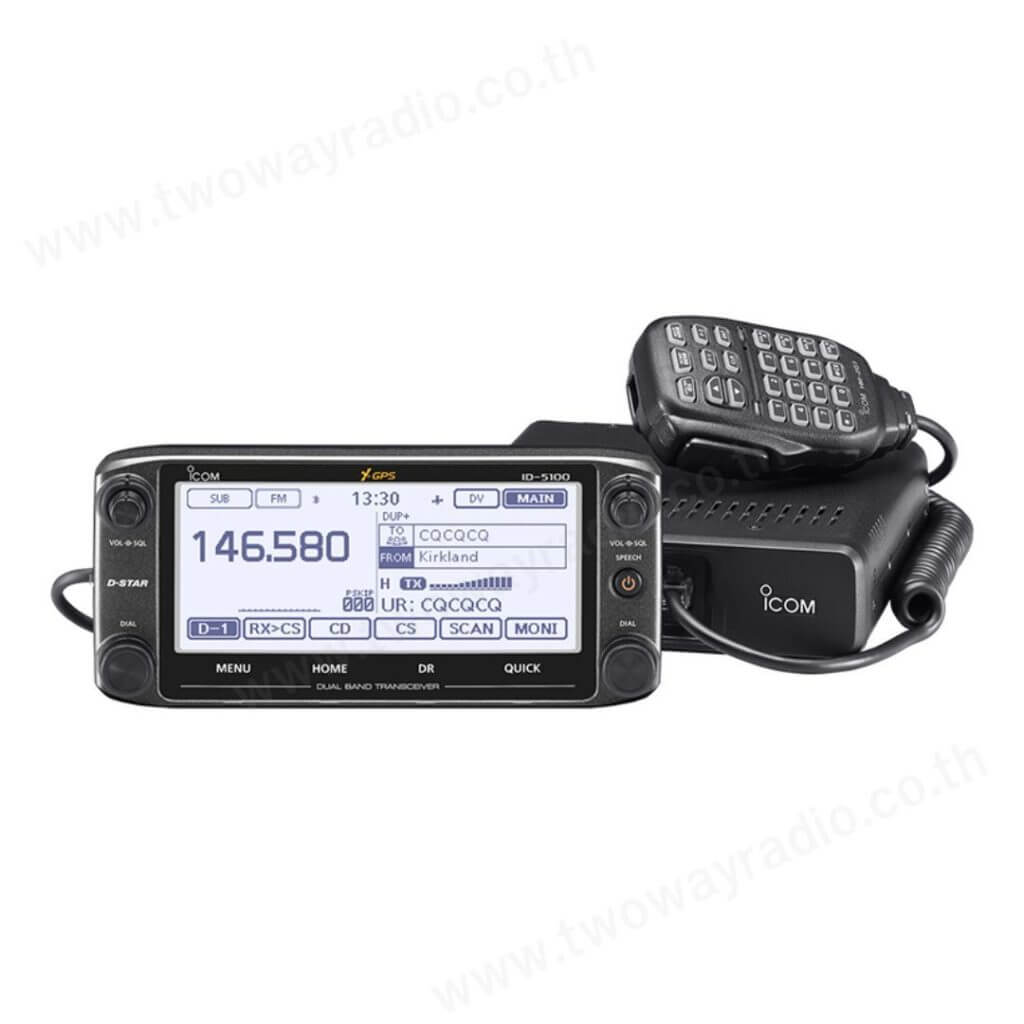 วิทยุสื่อสารโมบาย ICOM รุ่น ID-5100A ของแท้ คุณภาพดี รับประกัน 1 ปี